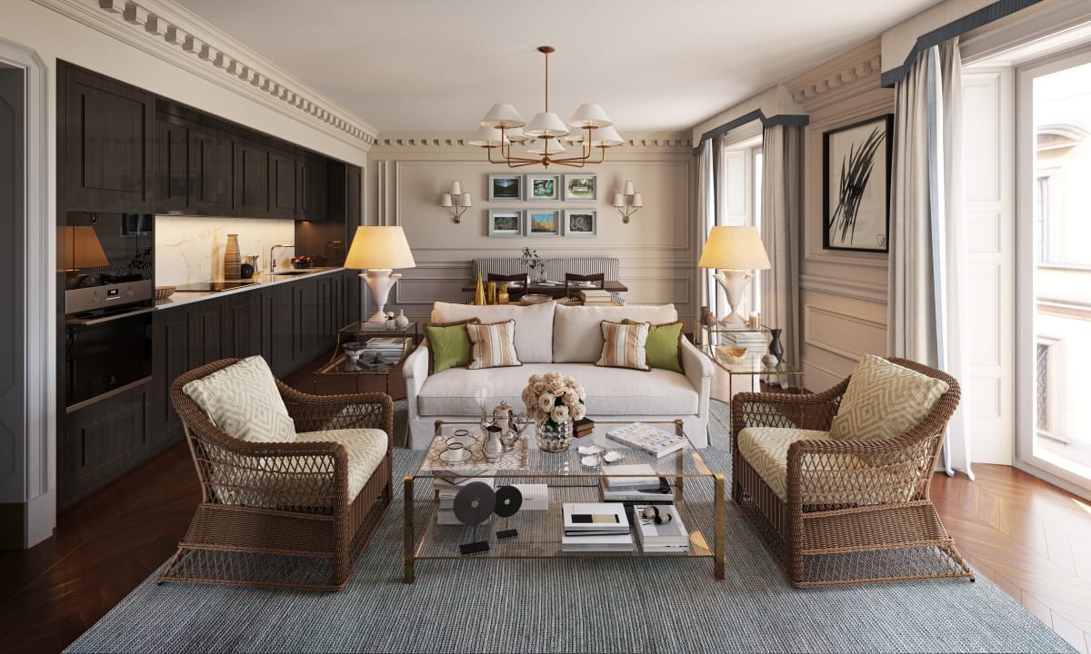 Rocco Forte House: Luxury Private Apartments in Milan