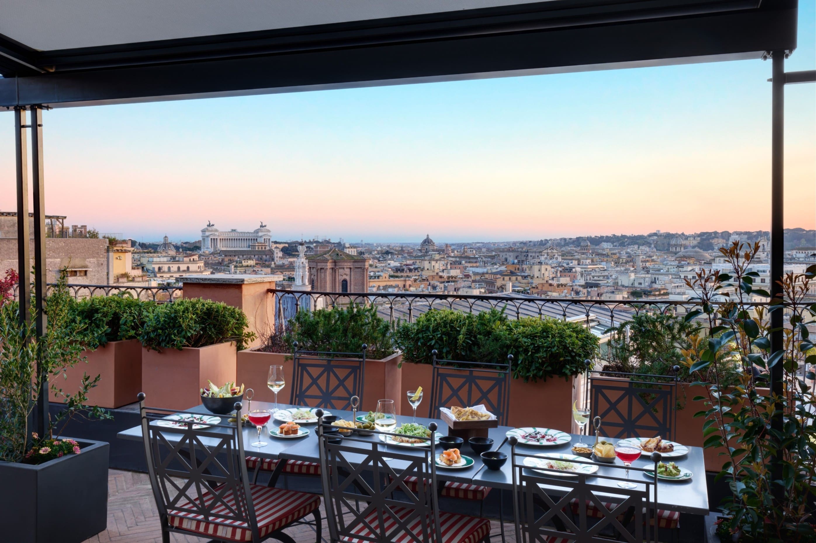 Cocktail Menus | Rooftop Bar in Rome | Cielo Bar