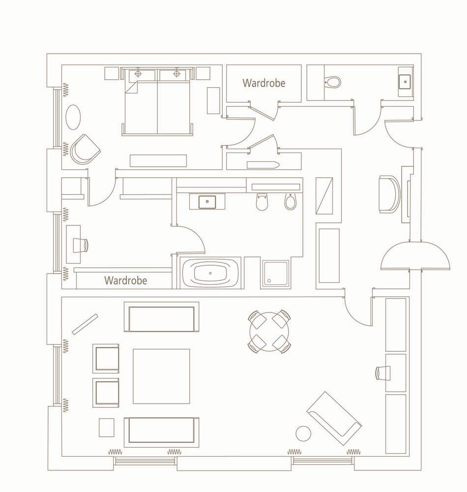 Presidential Suite Plan