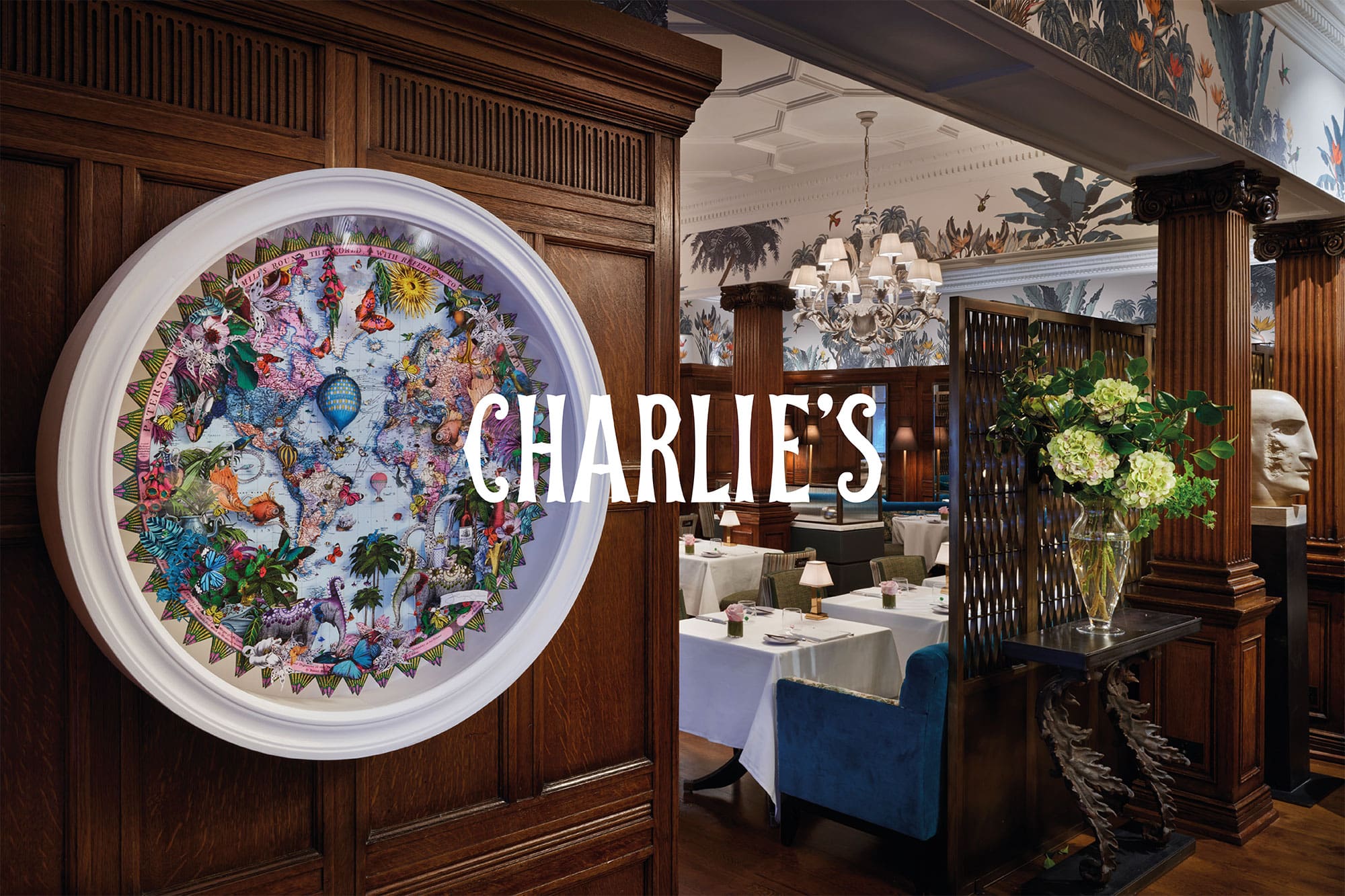 Charlie s at Brown s British Restaurant in Mayfair