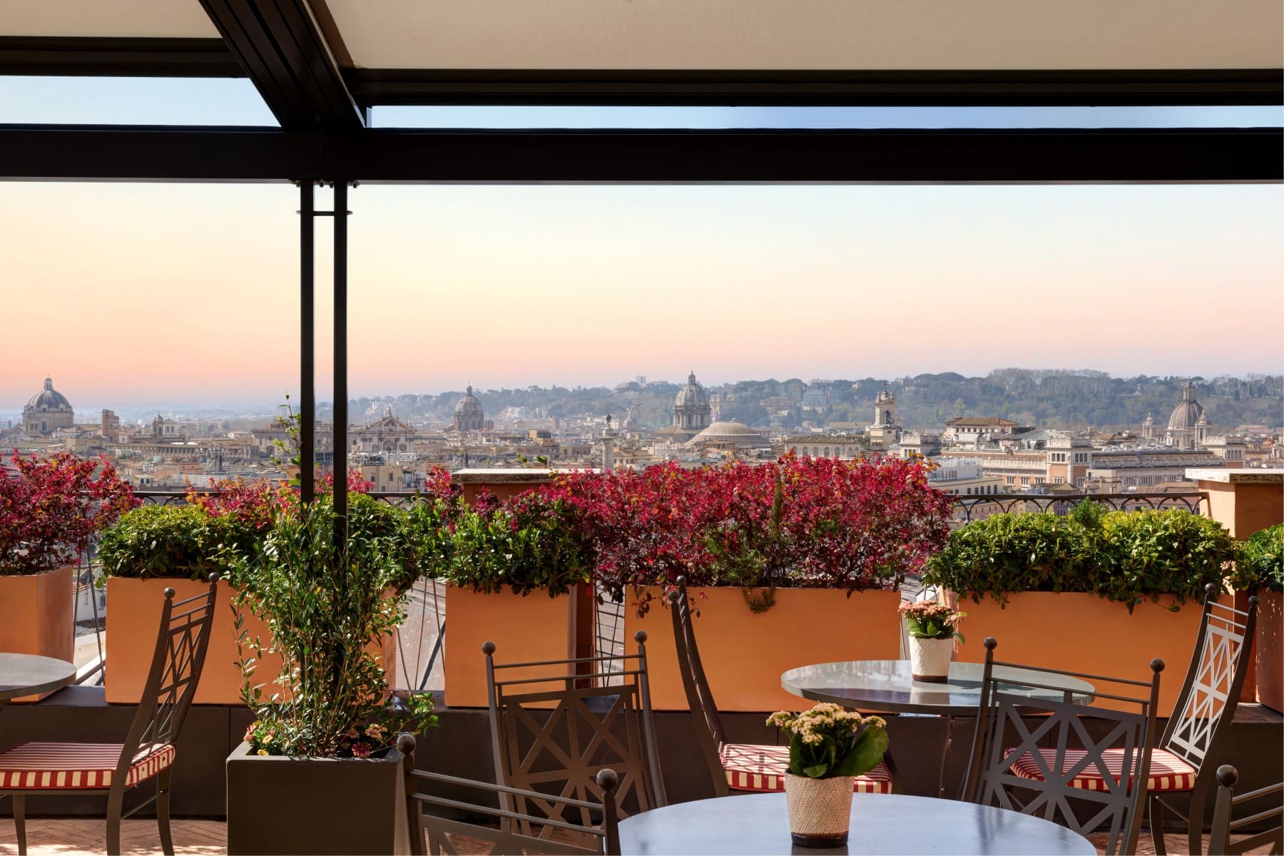 Cielo Bar | Rooftop Bar in Rome | Hotel de la Ville